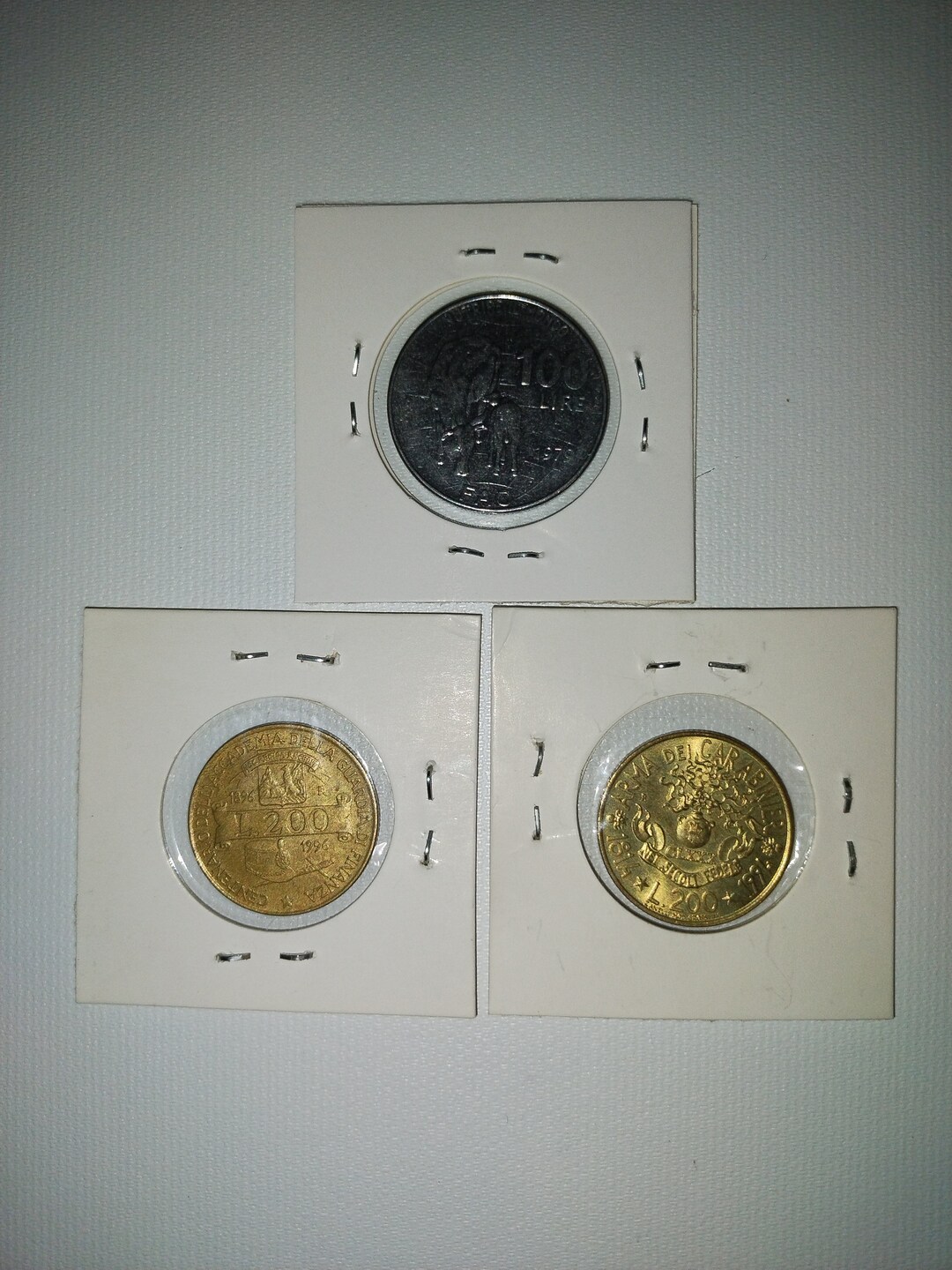 3 Italian Commemorative Coins - Etsy