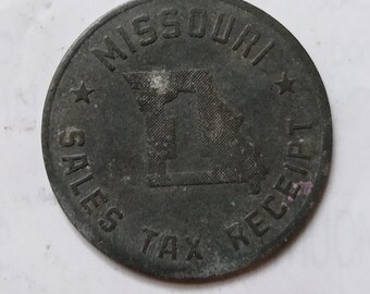 Missouri Tax Token - Etsy