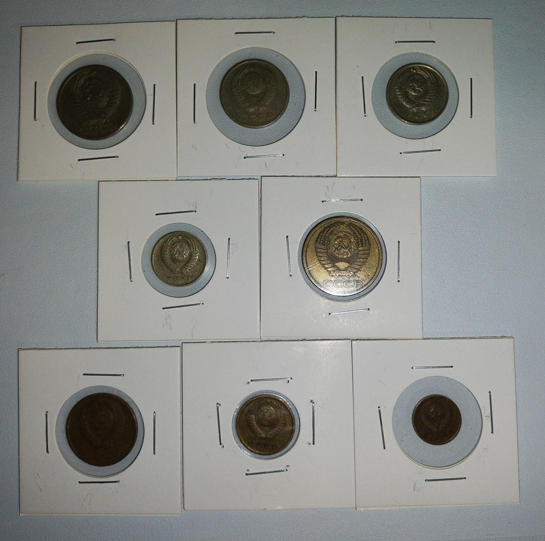 Set of Soviet Coins - Etsy