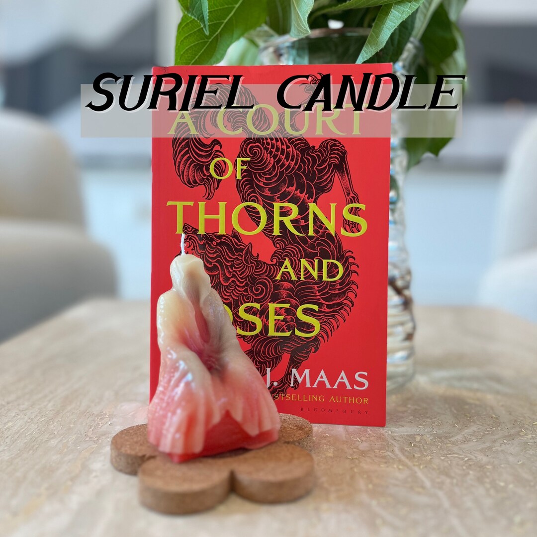 Suriel Pillar Candle, Spill the Tea, ACOTAR Inspired Candles, SJM ...