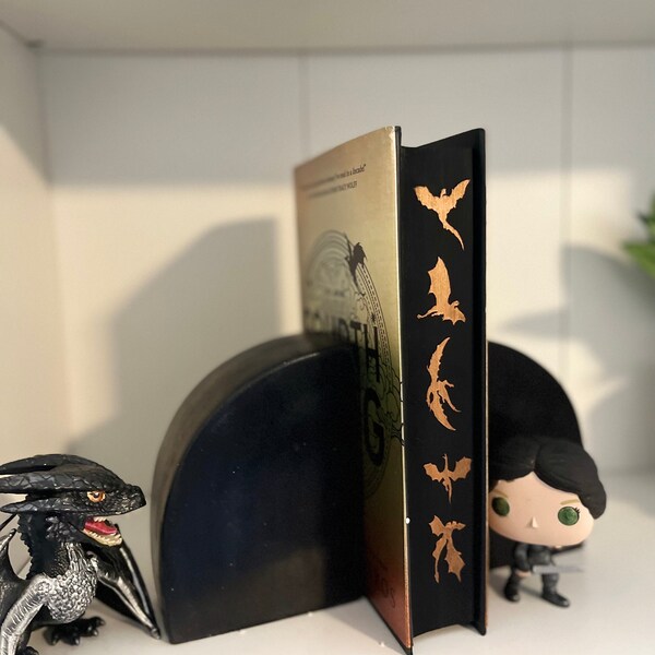 Fourth Wing Book Sprayed Edges Gold - Etsy