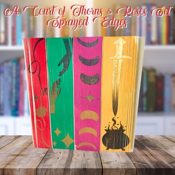 Acotar Series Painted Books - Etsy