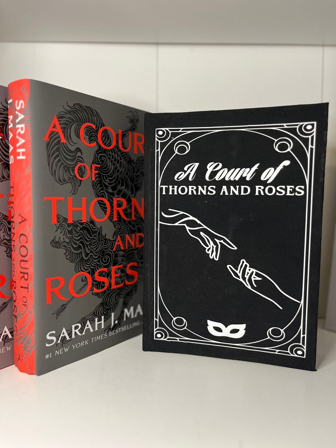 ACOTAR Custom Re-bound Books, Custom Book Cover, Handmade Special ...