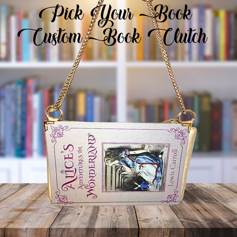 Book Clutch - Etsy