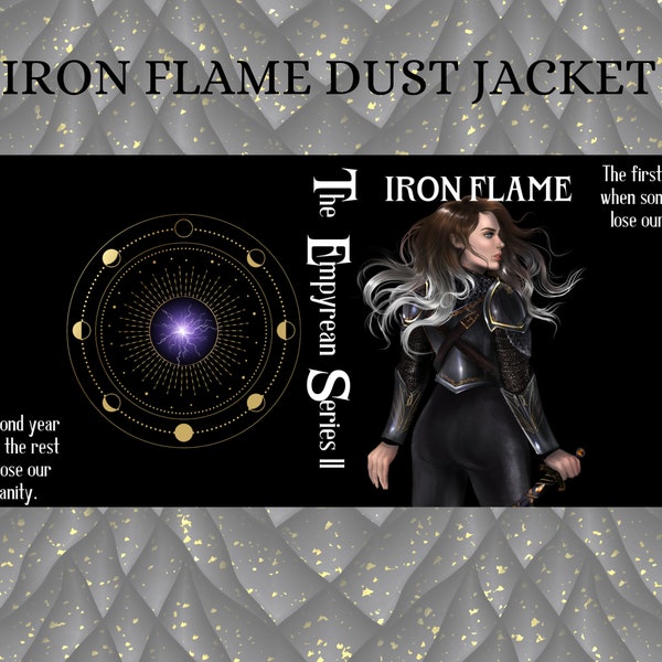 Iron Flame Dust Jacket - Etsy
