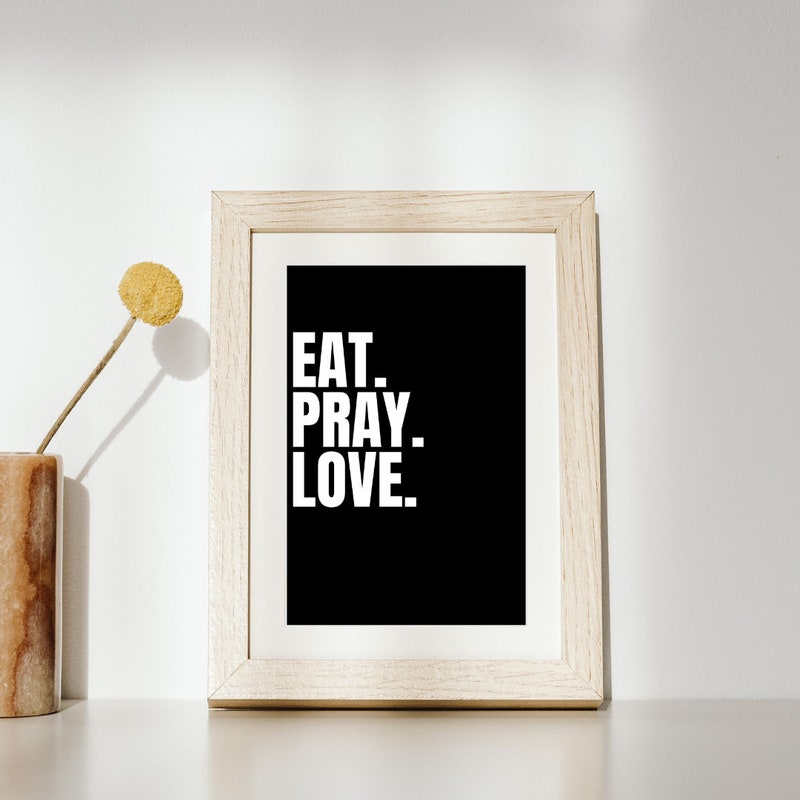 Eat Pray Love - Etsy