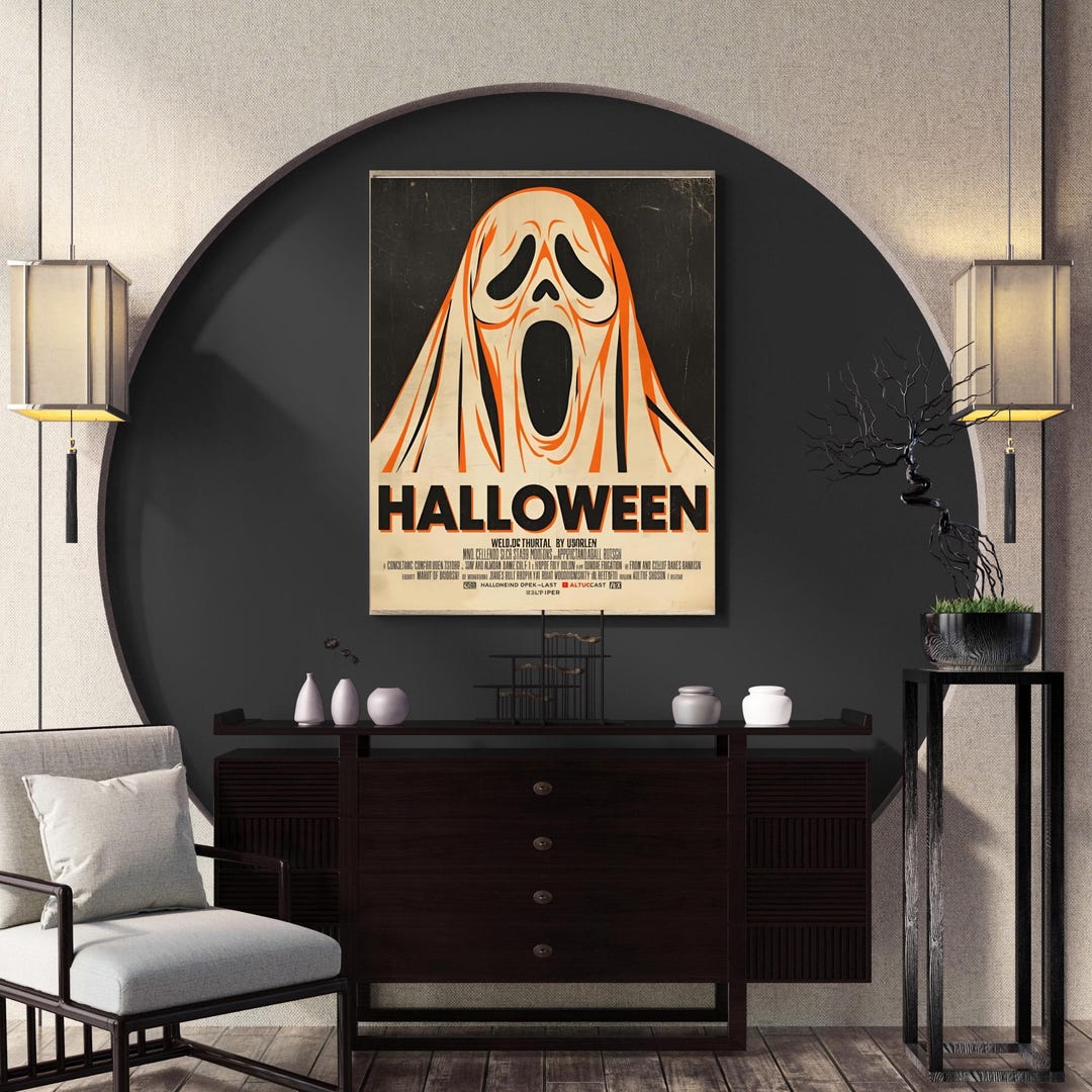 Vintage Halloween Horror Movie Poster 1970s - Etsy