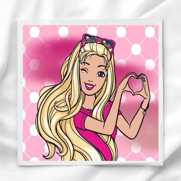 Barbie panel quilt - Etsy México