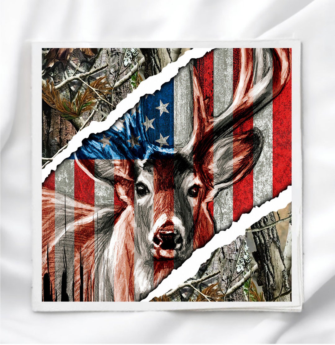 Stoff-Panels Hirsch-Stoffblock für Quilt und Nähprojekt - Etsy.de