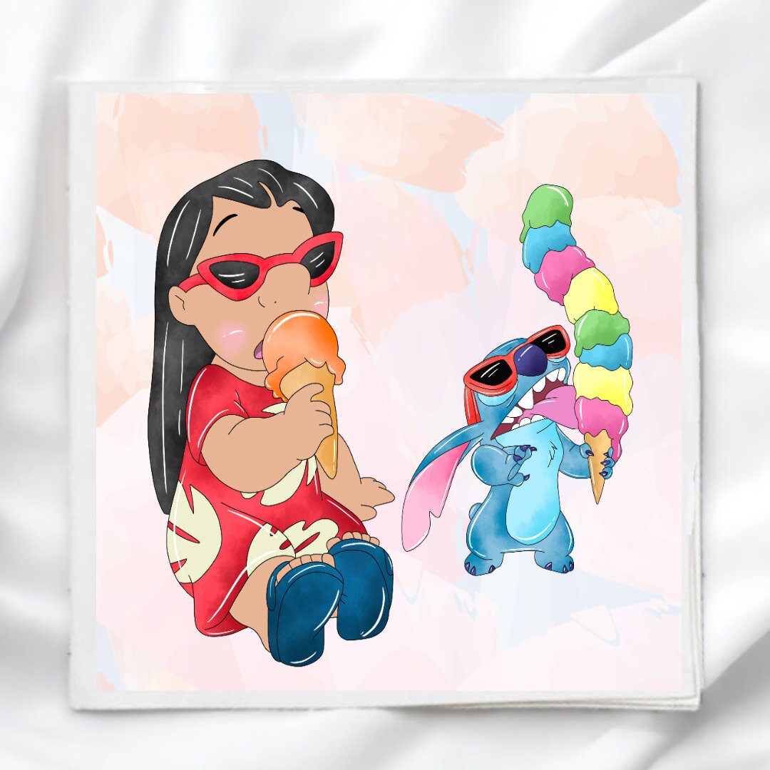 Fabric Panel Stitch With Ice Cream Quilt Block for Sewing - Etsy