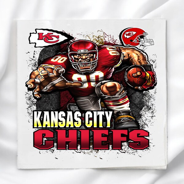 Kansas City Chiefs Quilt Panel - Etsy