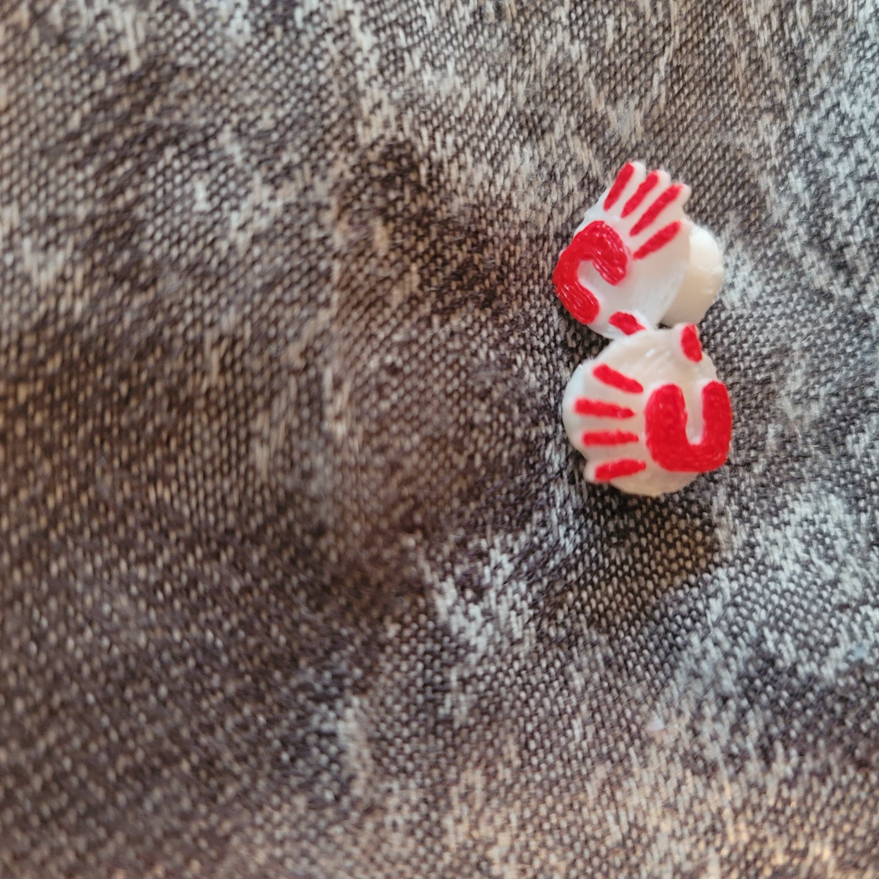 MMIW Handprint Earrings- Pair - Etsy