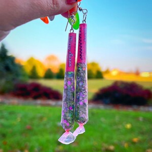 Pink Joint Earrings Blazy Susan Cones Stoner Jewelry 420 - Etsy