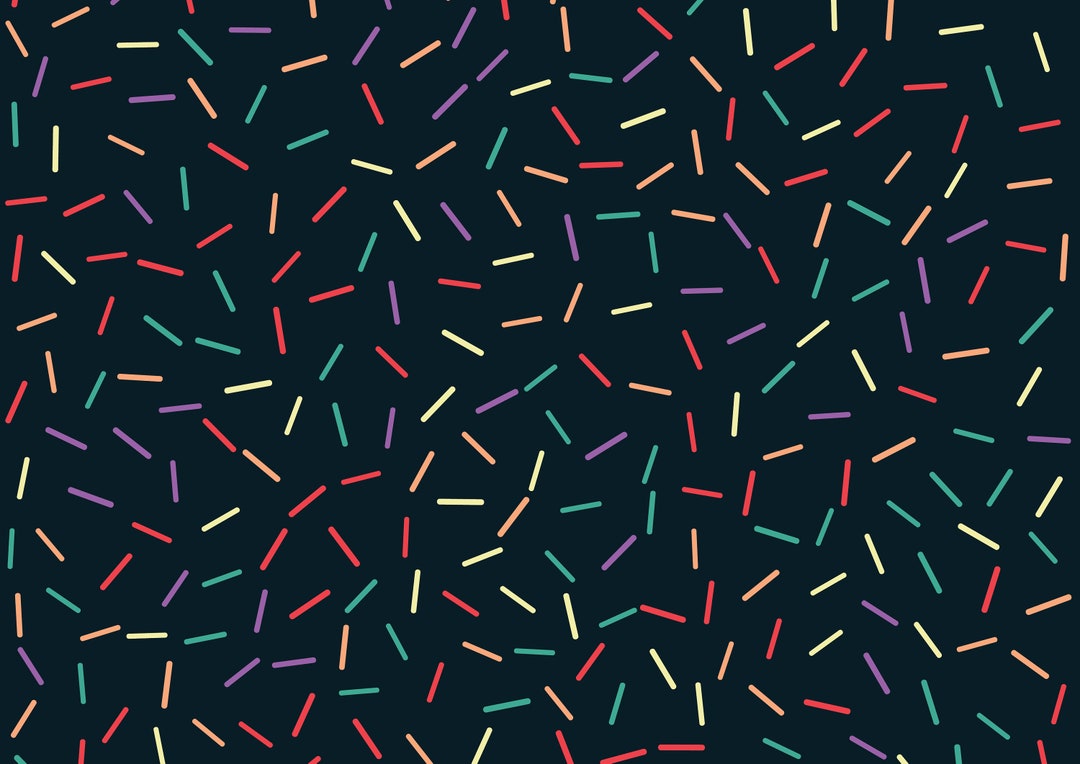 CONFETTI PATTERN SVG Instant Download Birthday Svg - Etsy UK