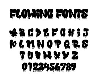SNOW Font SVG Winter FONT Svg Font Svg and Png Files 300dpi - Etsy UK