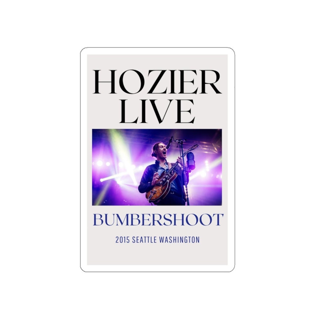 Hozier Sticker, Hozier Merch, Die-cut Stickers - Etsy