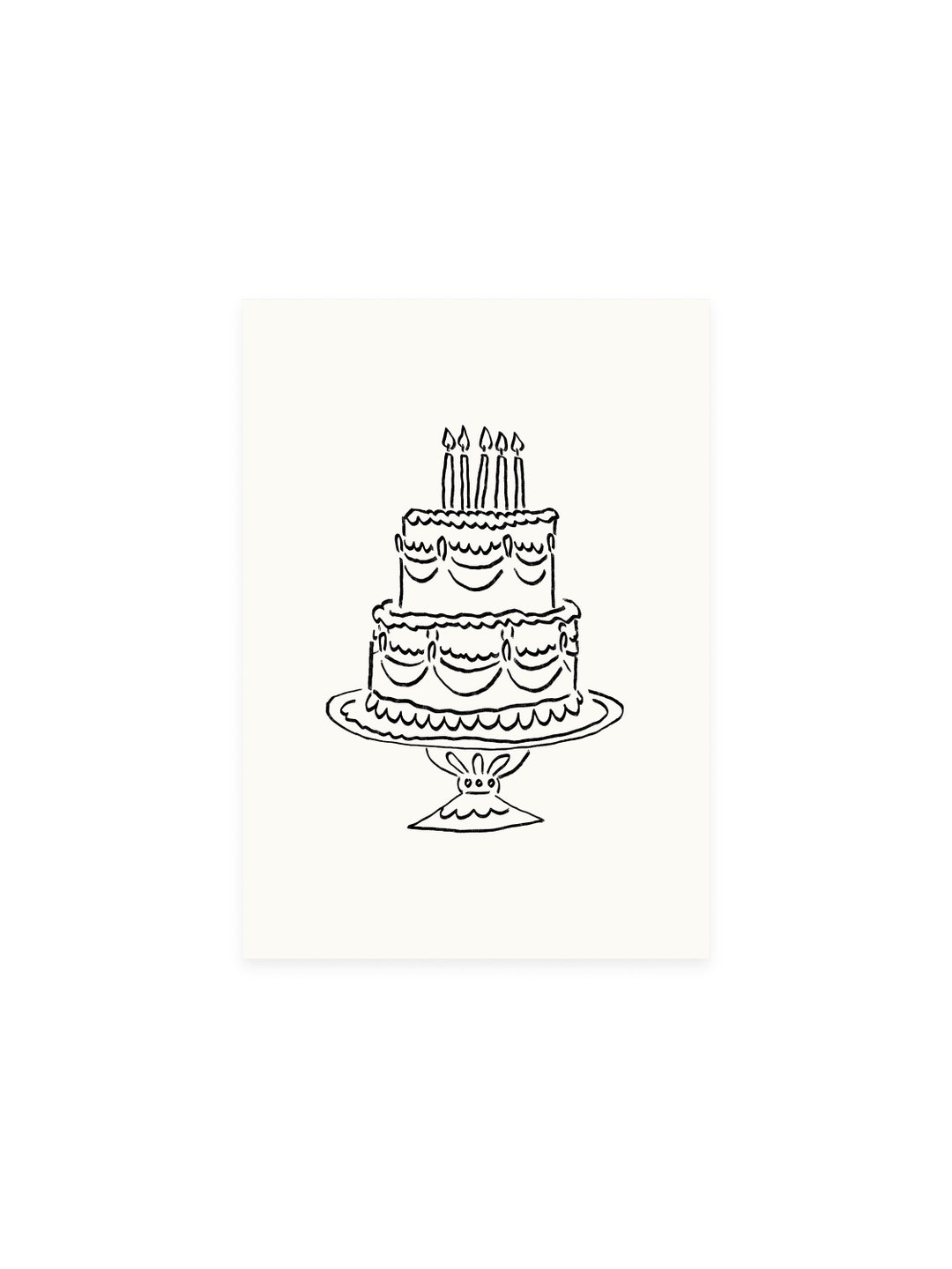 Postcard Cake - Etsy