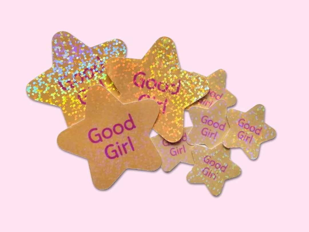 Good Girl Star Sticker! Praise Validation Reward Booktok - Etsy