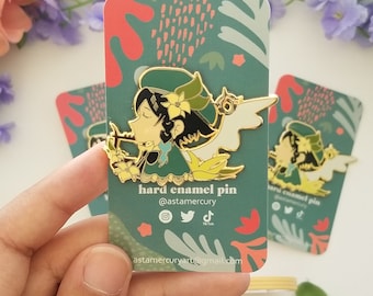 DISCOUNTED Genshin Impact Mondstadt Venti Archon Statue Hard Enamel Pin ...