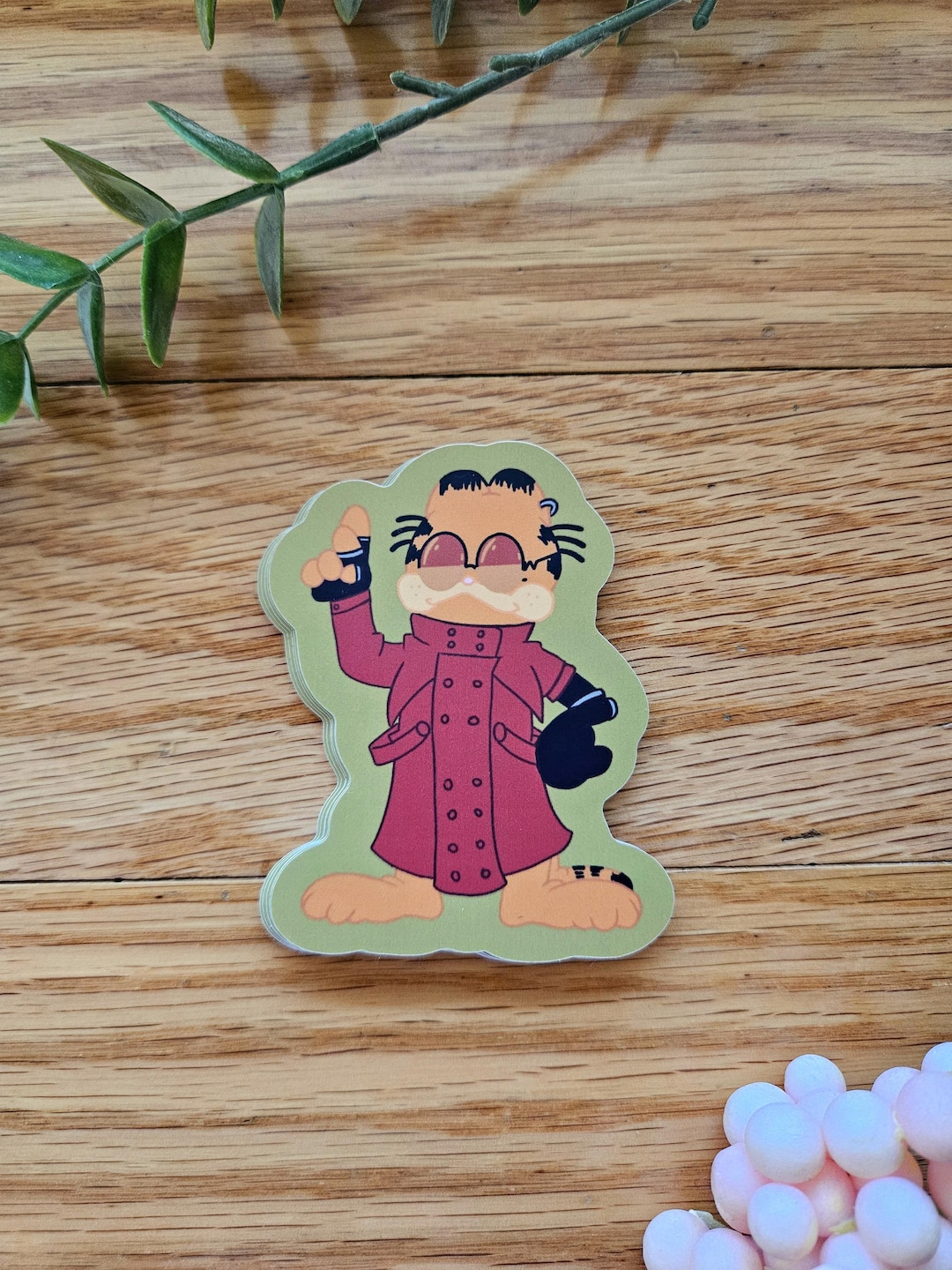 Garf the Stampede Matte Sticker - Etsy