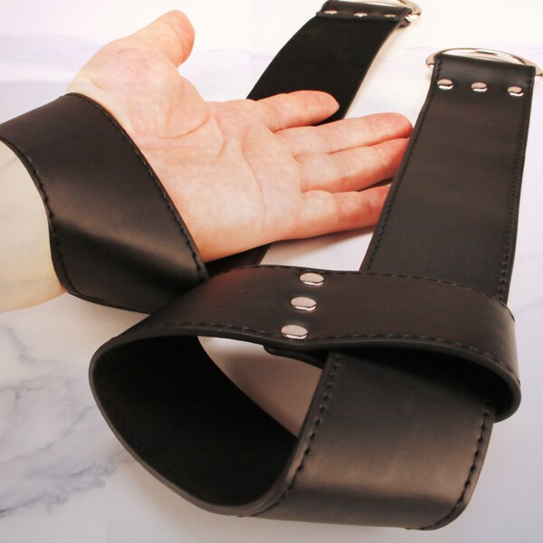 Leather Suspension Cuffs - Etsy