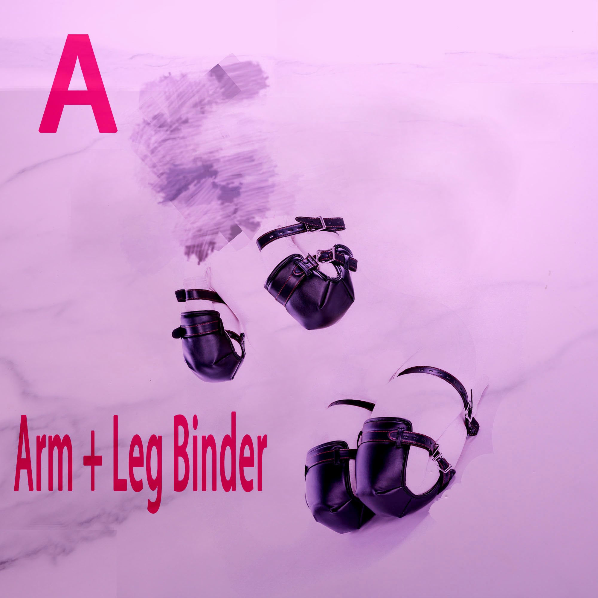 BDSM Strict Pet Crawler Leather Restraint,extreme Bdsm,fetish Pet ...