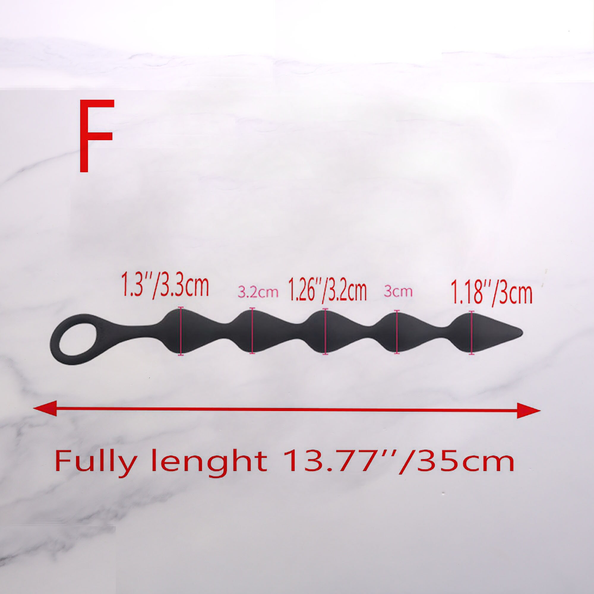 Silicone Anal Plugs Beads Long Anal Beads Set Beginners Anal Training