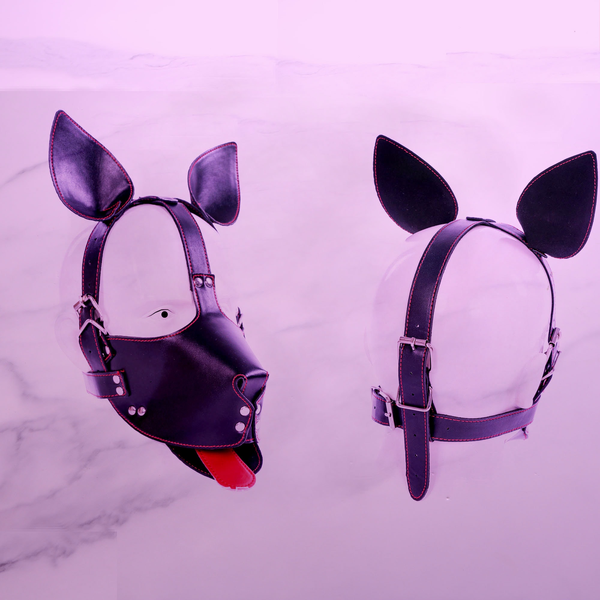 BDSM Strict Pet Crawler Leather Restraint,extreme Bdsm,fetish Pet ...