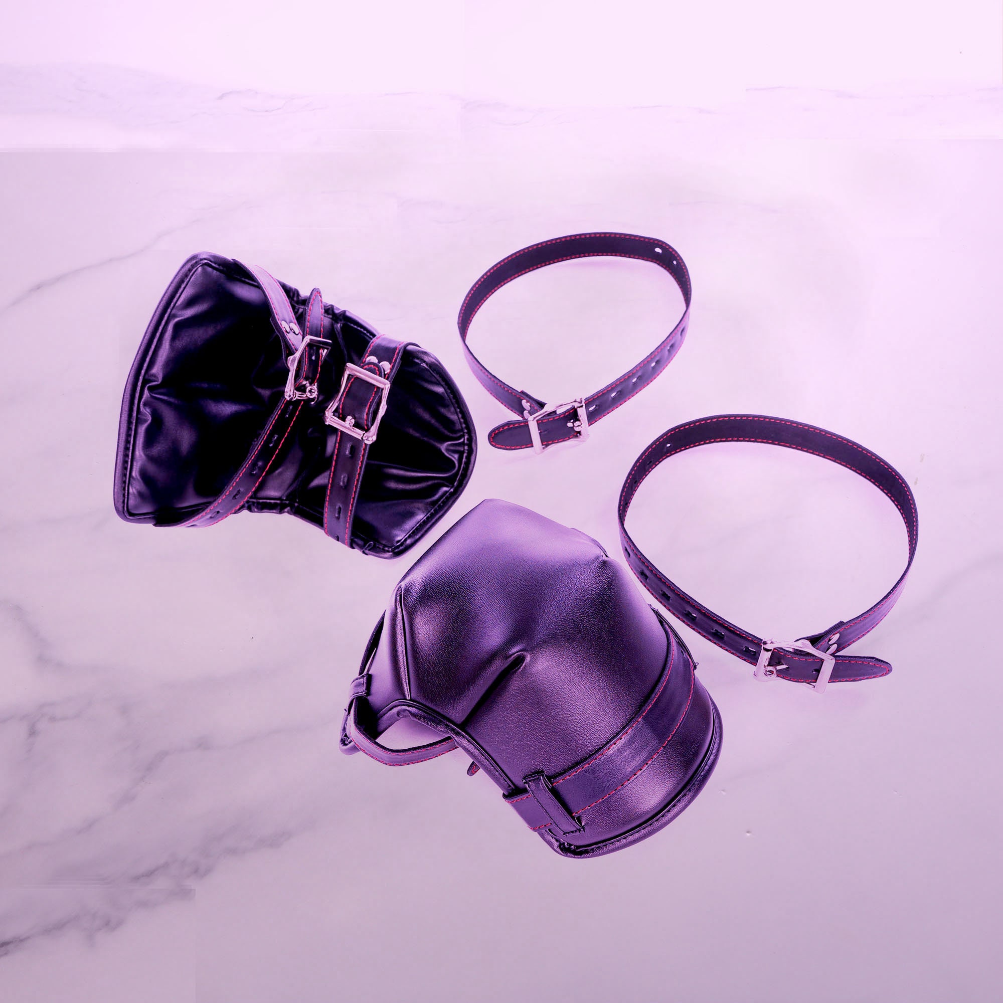 BDSM Strict Pet Crawler Leather Restraint,extreme Bdsm,fetish Pet ...