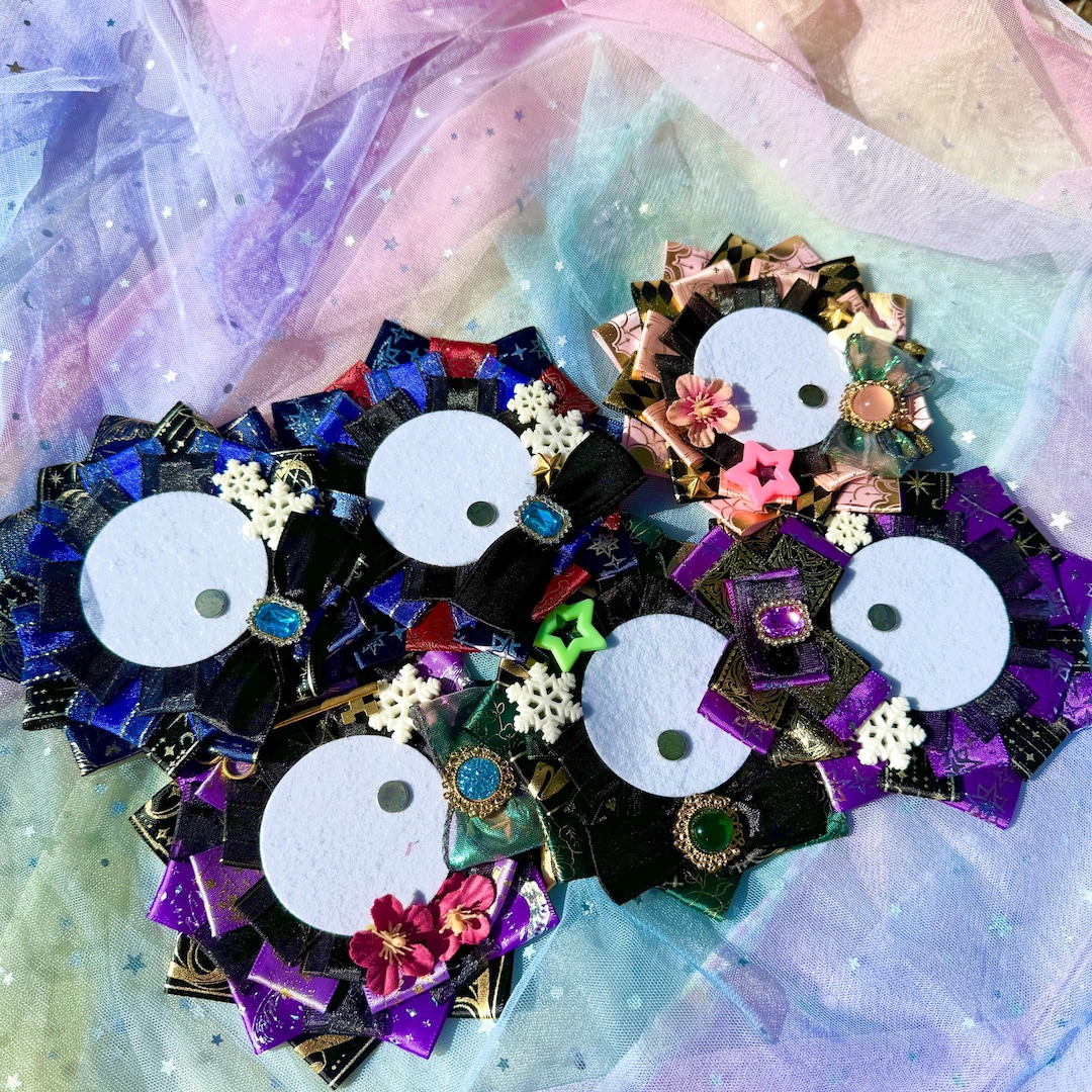 Vibrant Ita Bag Badge Rosettes, Itabag Backpack Pin Decorations, Anime ...