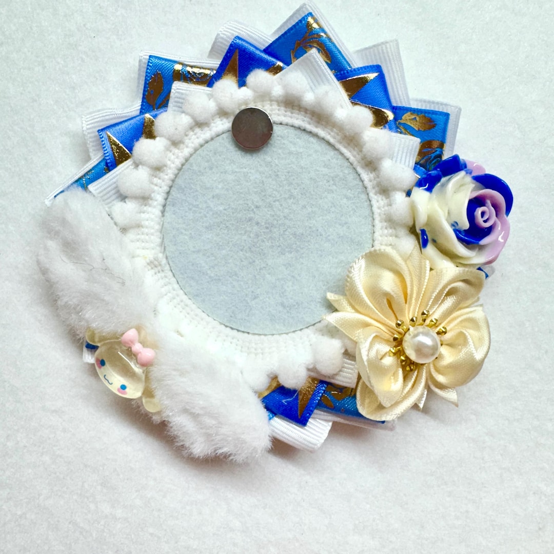 Blue Ita Bag Badge Rosettes, Itabag Backpack Pin Decorations, Anime ...