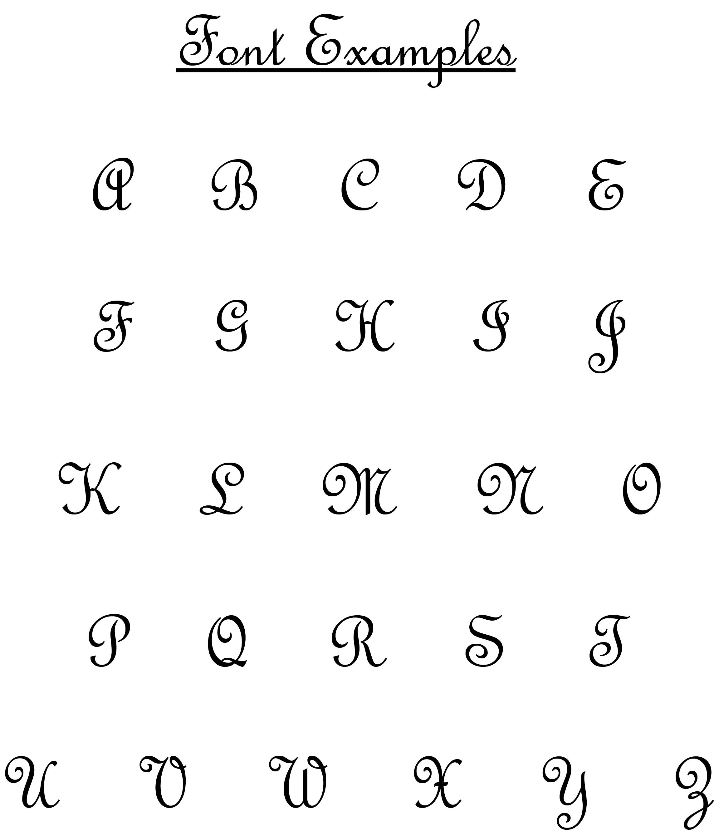 2 Lettered Embroidered Monogram Fingertip Hand Towel 100% Cotton Approx ...