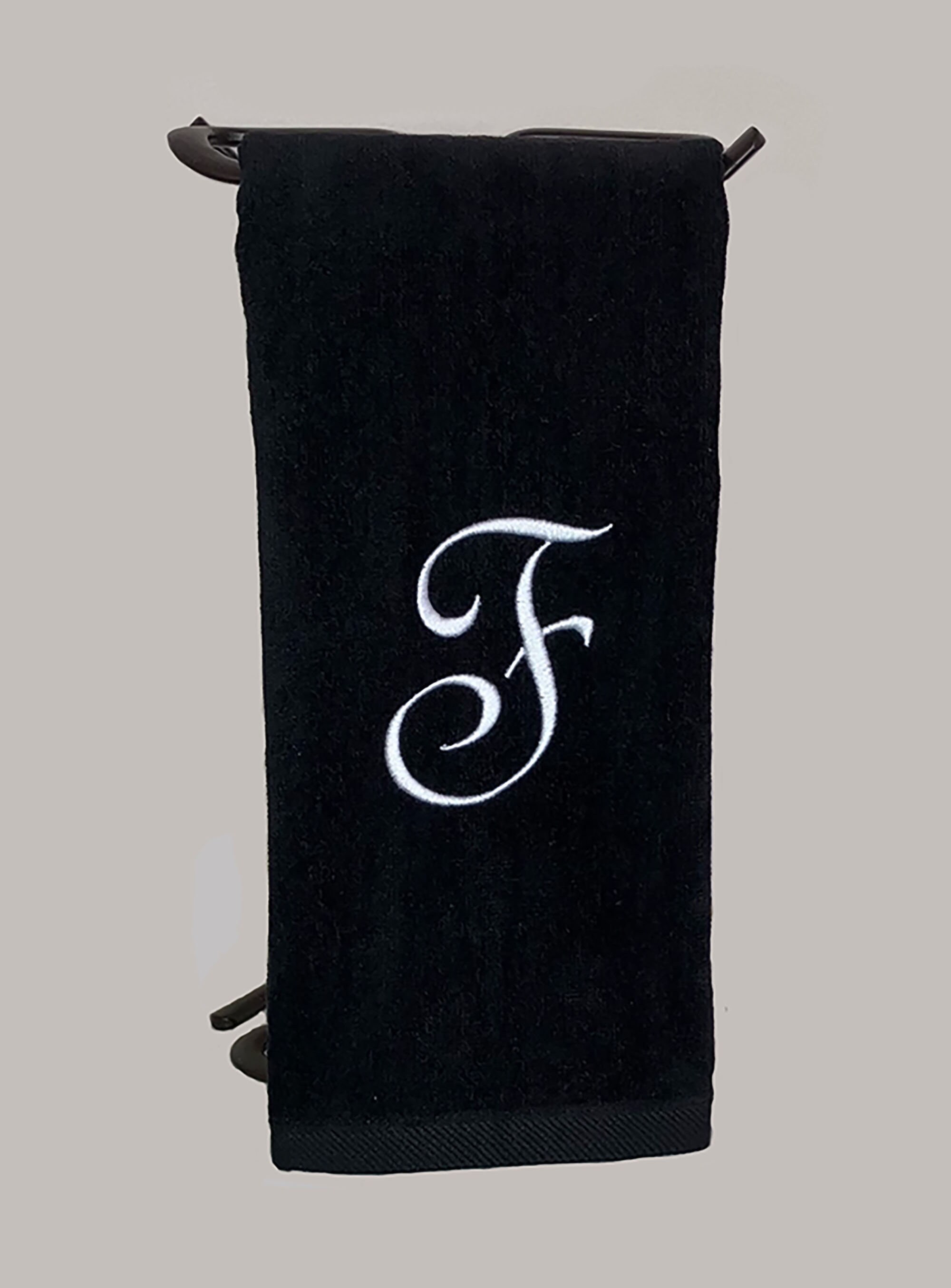 Embroidered Monogrammed Fingertip Hand Towel 100% Cotton Approx 16w X ...