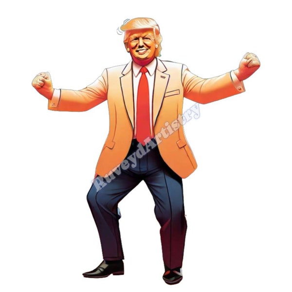 Trump Dance Png - Etsy