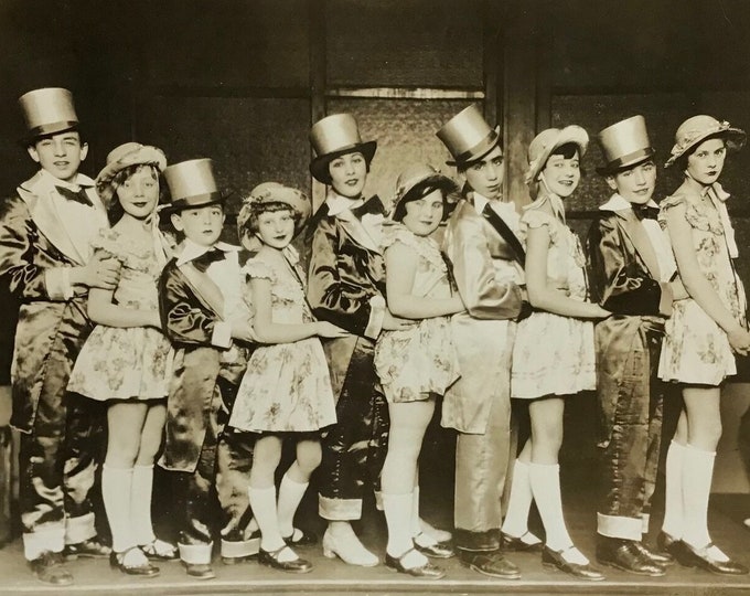 Vintage 1928 Talented Children of America 8x10" Promotional Photo ...