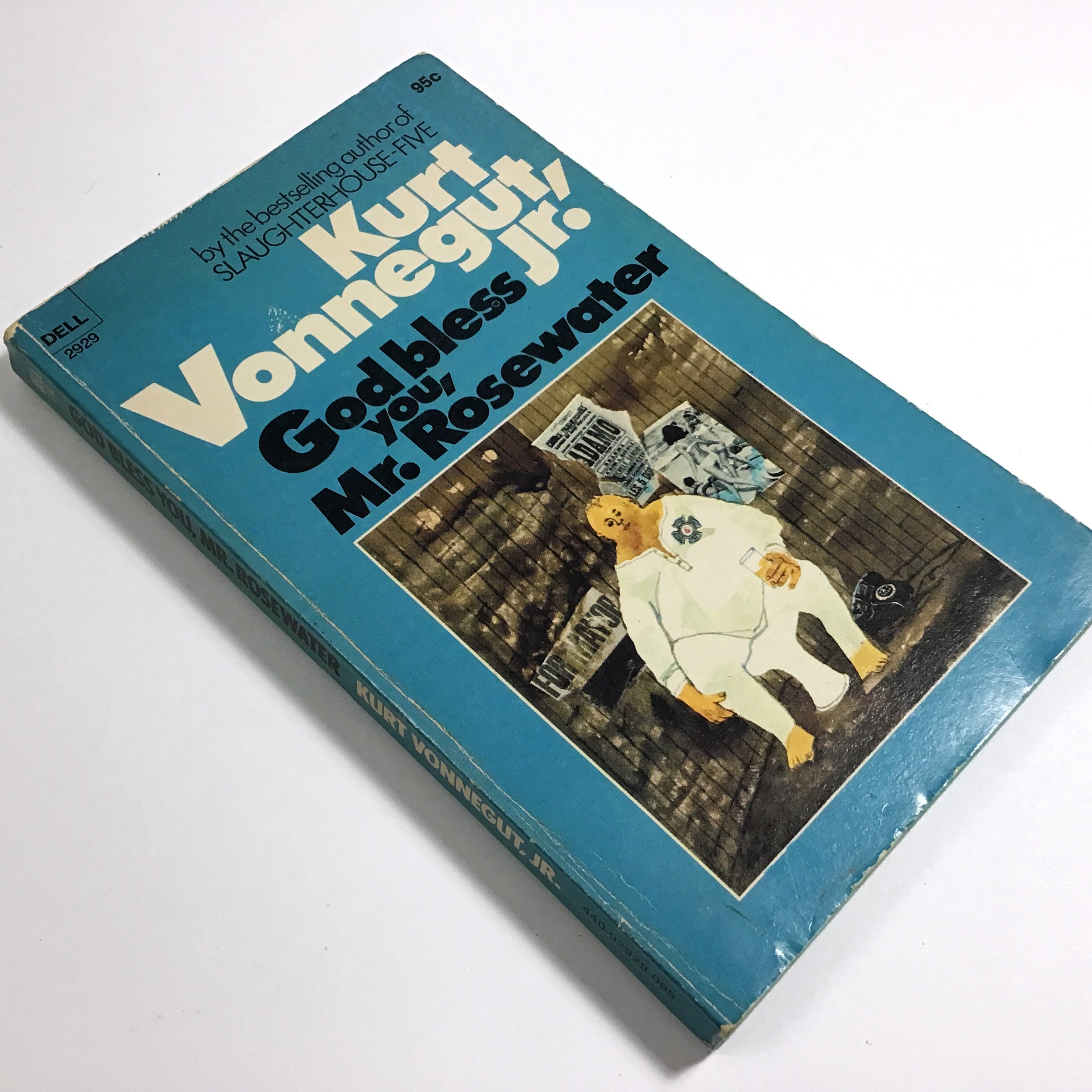 Kurt Vonnegut God Bless You, Mr. Rosewater Vintage 1972 Paperback Book ...