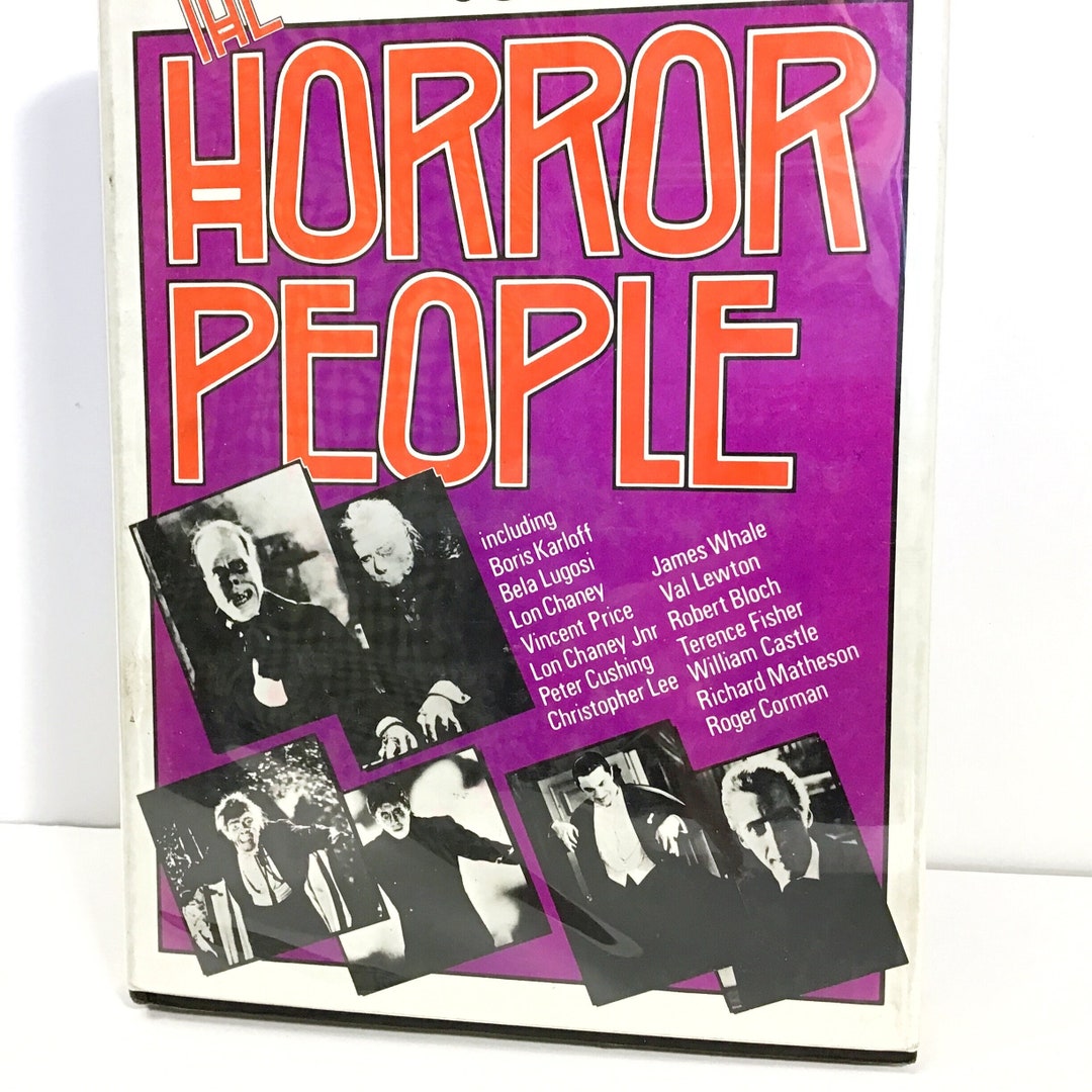 The Horror People John Brosnan Vintage 1976 Hardcover Book St. Martins ...