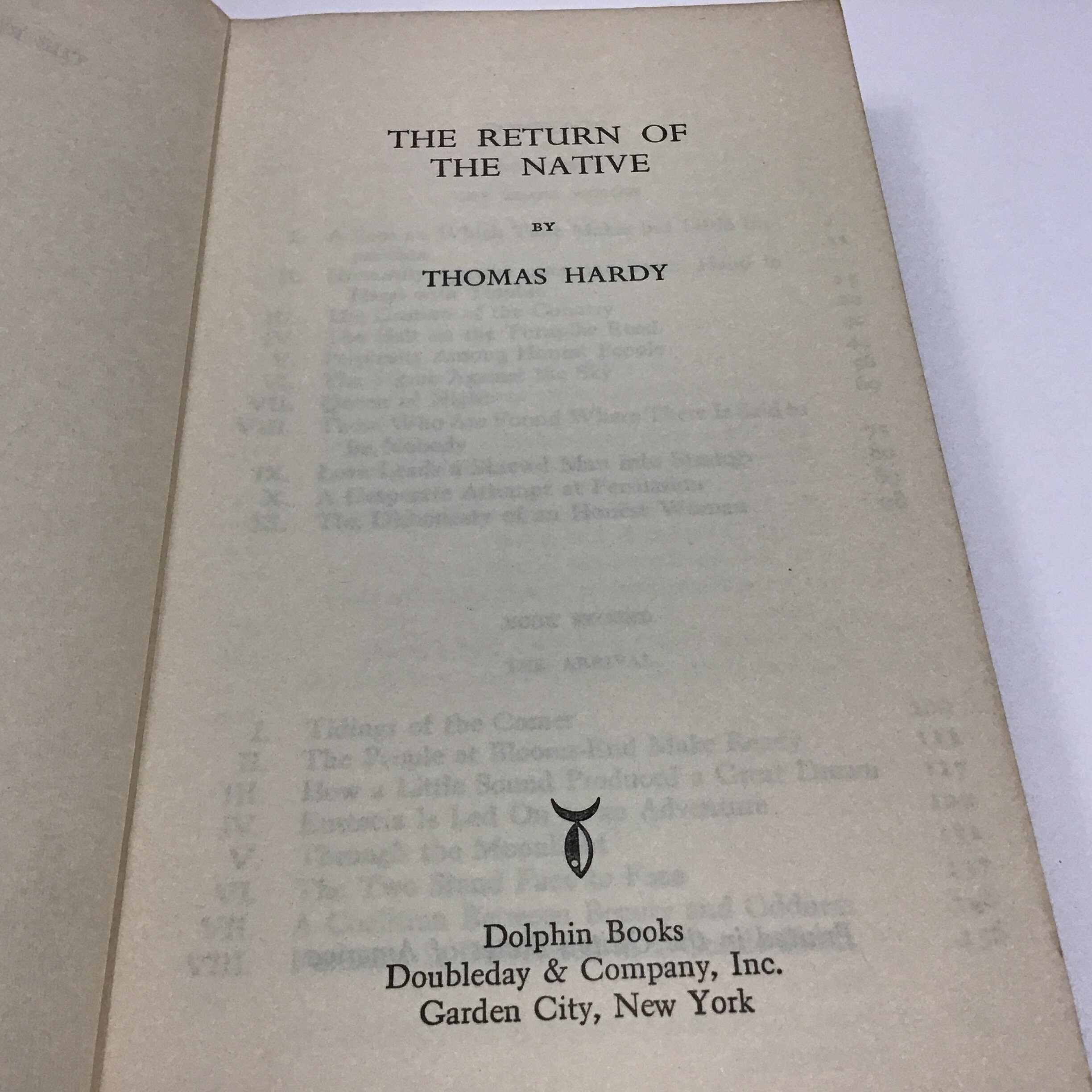The Return of the Native - Thomas Hardy - Vintage 1960s Paperback ...