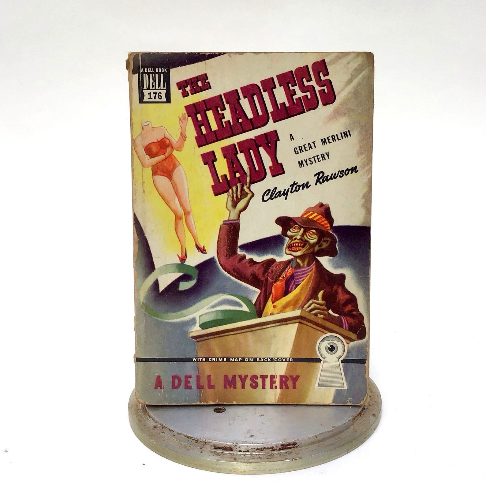 The Headless Lady Clayton Rawson Dell Book 176 1940 1st - Etsy