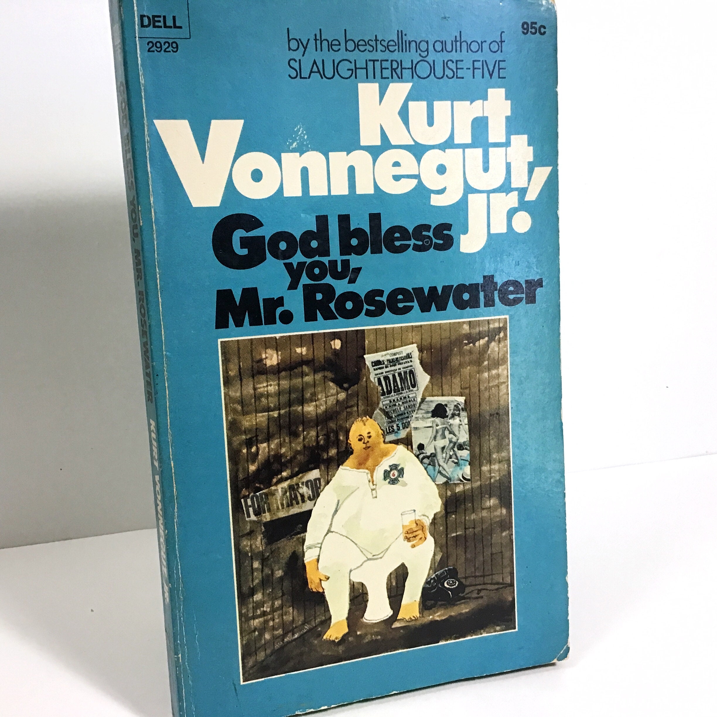 Kurt Vonnegut God Bless You, Mr. Rosewater Vintage 1972 Paperback Book ...