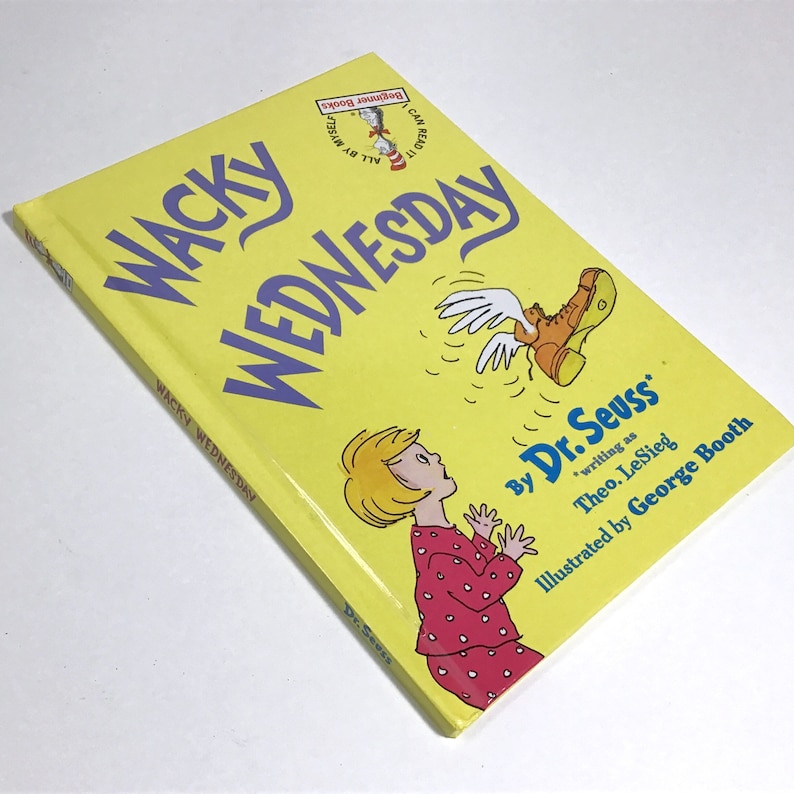 Wacky Wednesday - Dr. Seuss / Theo Lesieg - Vintage Hardcover Children ...