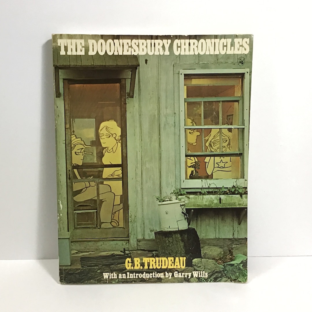 The Doonesbury Chronicles - Garry Trudeau - Vintage 1975 Paperback Book ...