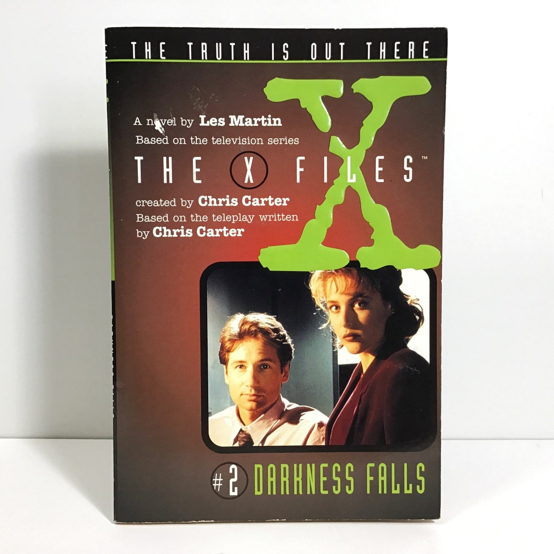 The X Files 2 Darkness Falls Vintage 1995 Kids / YA Paperback Book ...