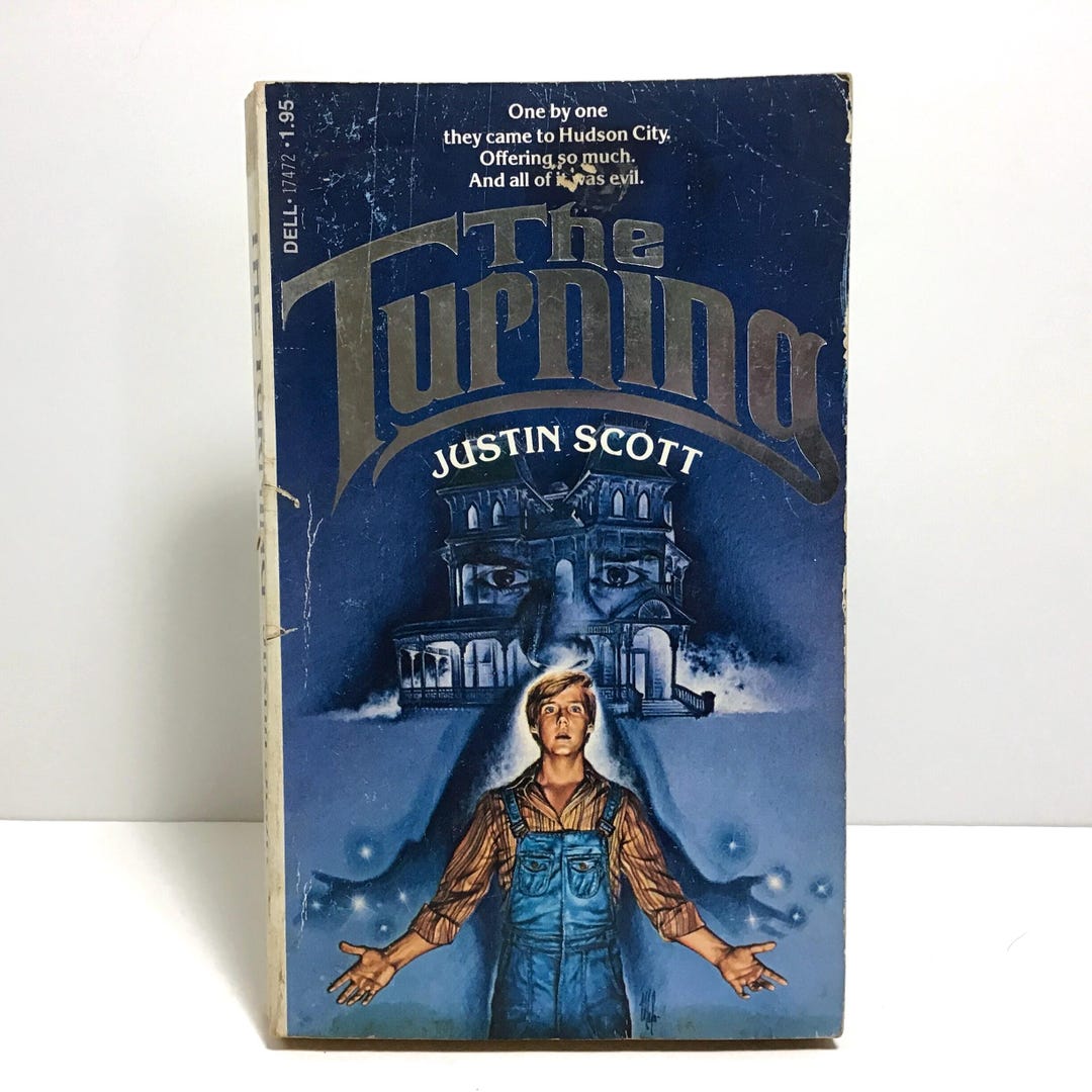 The Turning - Justin Scott - Vintage 1978 Horror Pbk Book, Dell Edition ...