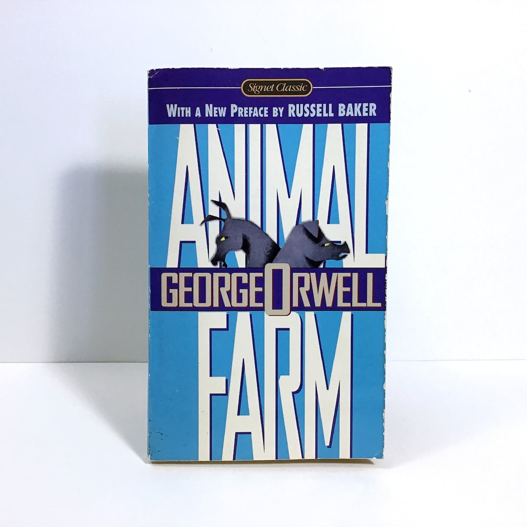 Animal Farm George Orwell Vintage Paperback Book 1996 Signet Classic ...
