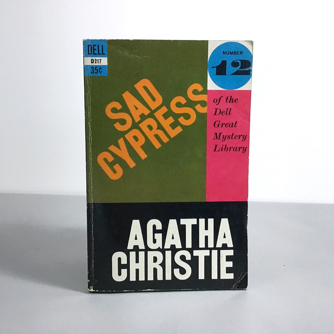 Sad Cypress Agatha Christie Vintage Paperback Book 1958 - Etsy