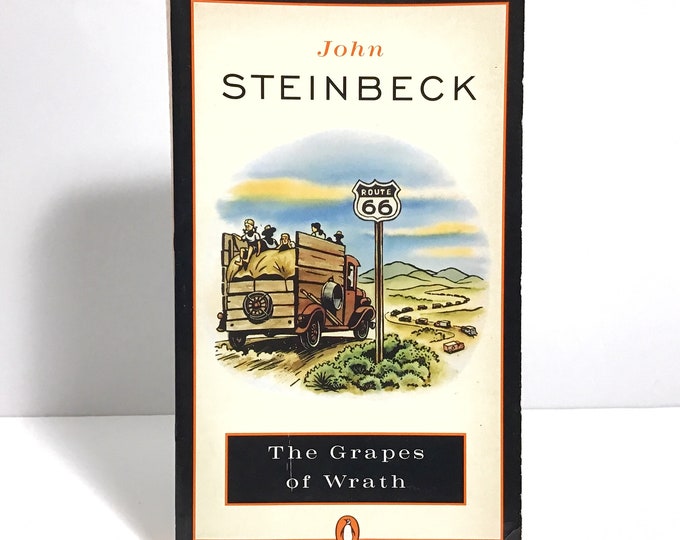 The Grapes of Wrath - John Steinbeck - Vintage Paperback Book Penguin ...