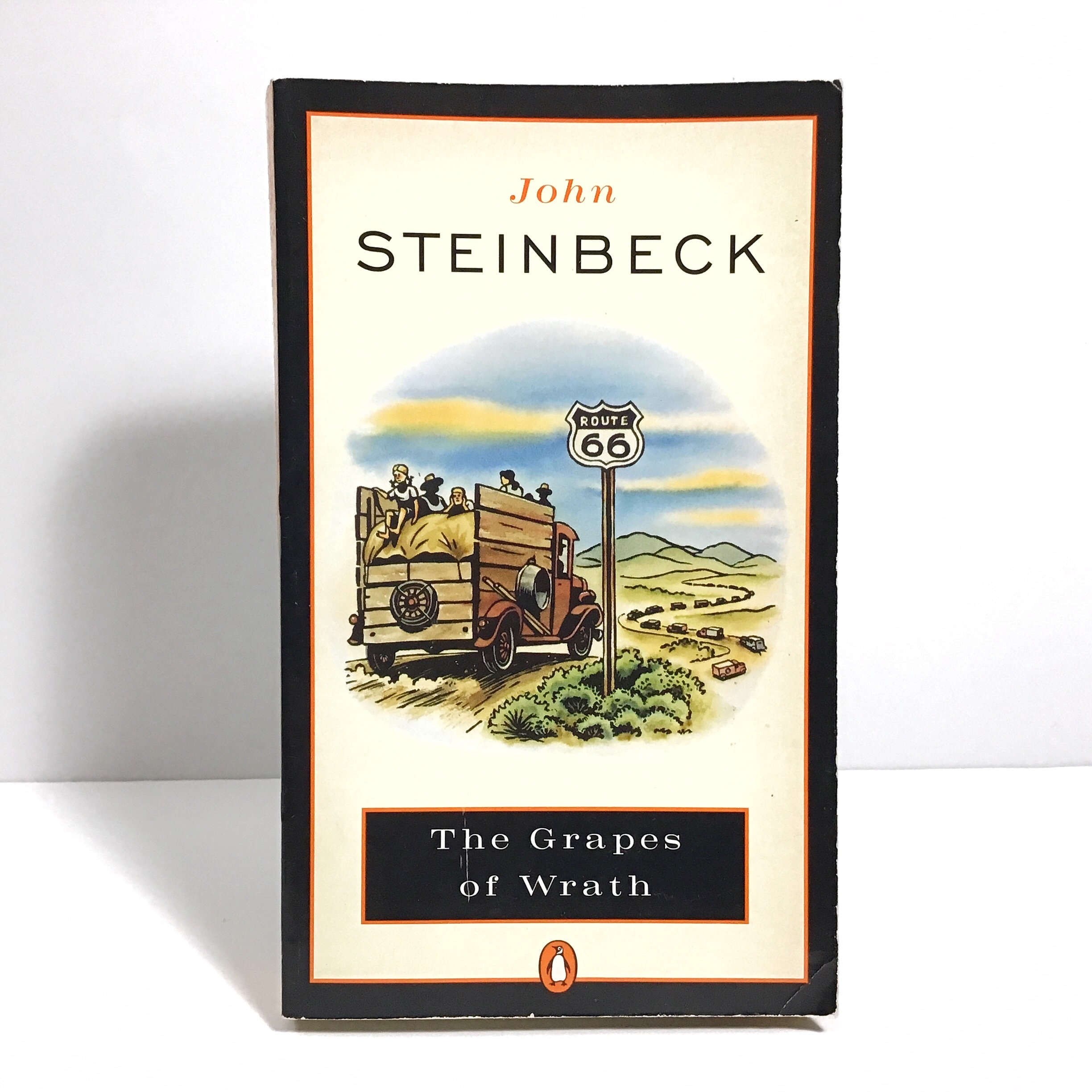 The Grapes of Wrath John Steinbeck Vintage Paperback Book Penguin ...
