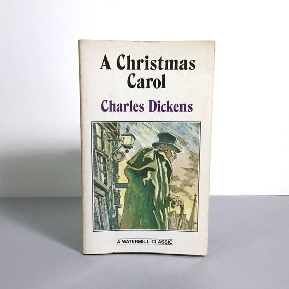 A Christmas Carol Charles Dickens Vintage Paperback Book - Etsy