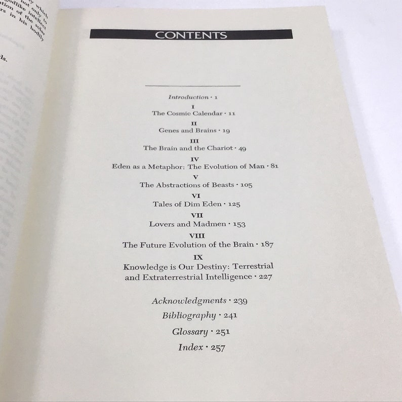 The Dragons of Eden Speculations on the Evolution of Human Intelligence ...